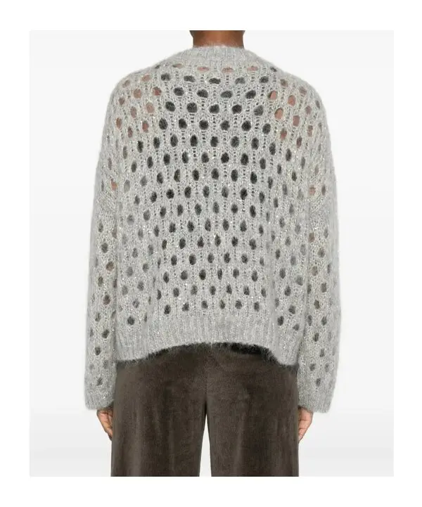 Brunello Cucinelli Open-knit Sweater