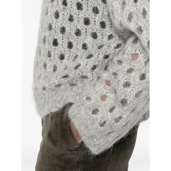 Brunello Cucinelli Open-knit Sweater