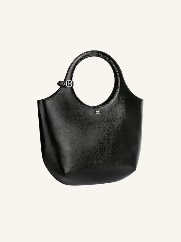 COURREGES Courrèges Medium Holy Naplack Leather Bag