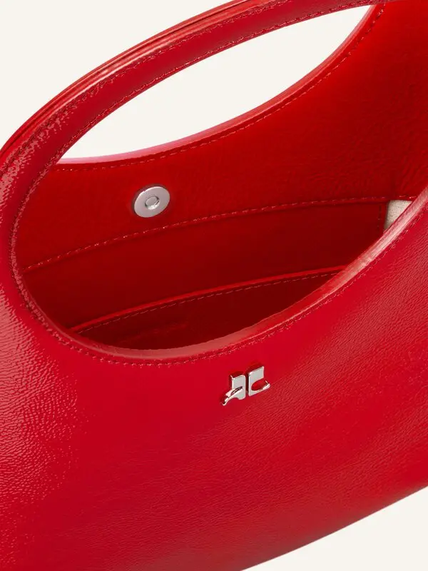 COURREGES Courrèges Holy Naplack Zipped Tote Bag