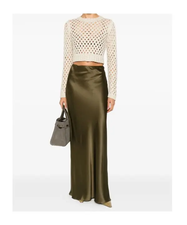 Brunello Cucinelli Open-knit Sequin Embellishment Sweater