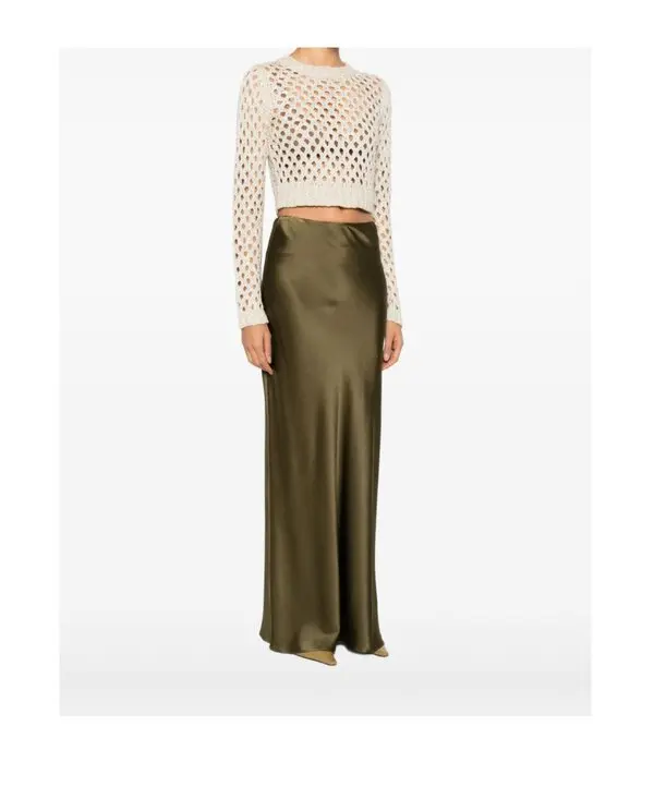 Brunello Cucinelli Open-knit Sequin Embellishment Sweater