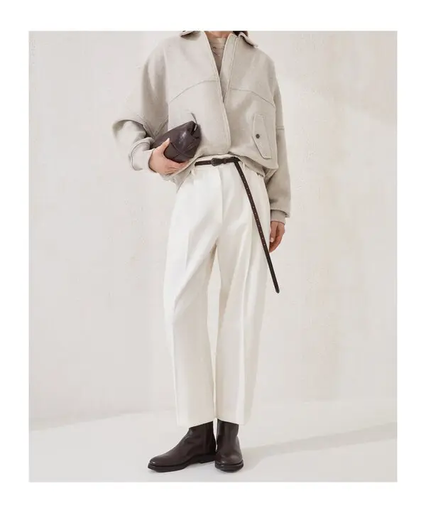 Brunello Cucinelli Zip-up Bomber Jacket