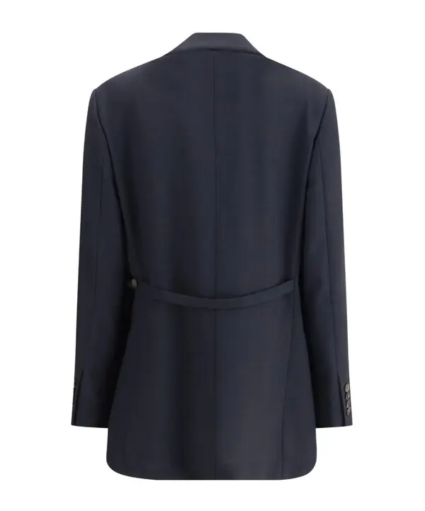 Brunello Cucinelli Two-button Belted Jacket