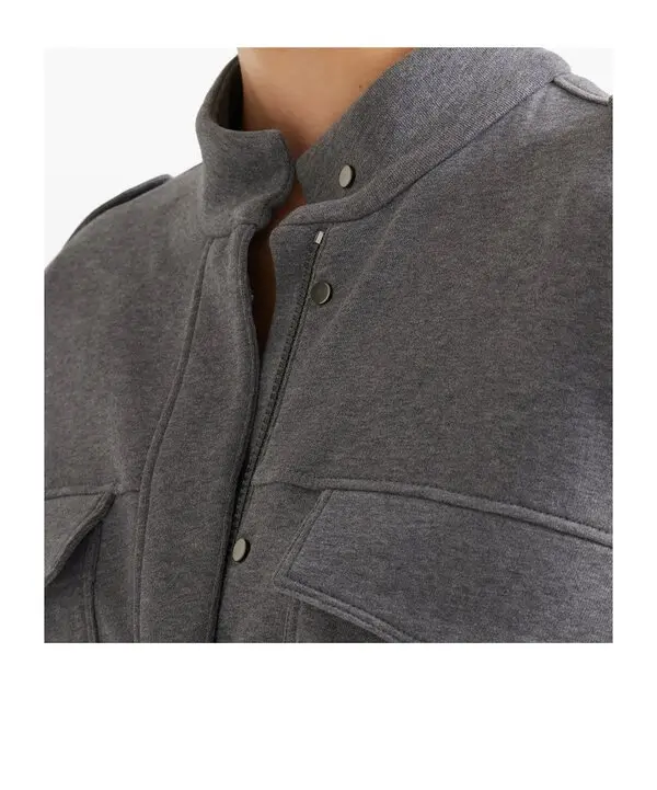 Brunello Cucinelli Flap-pocket Drawstring Bomber Jacket