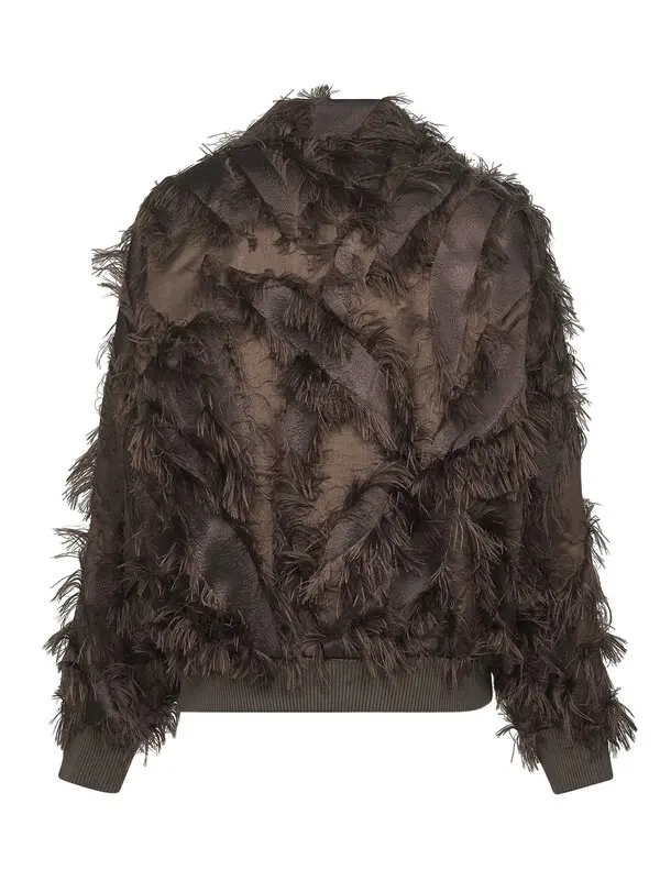 Brunello Cucinelli Monili Embroidered Zip-up Jacket