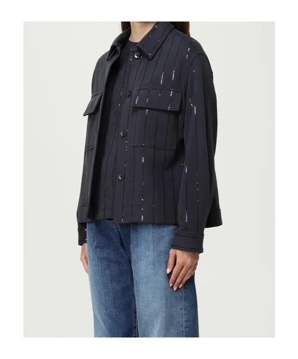 Brunello Cucinelli Sequin Embellished Shirt