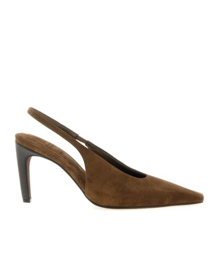 Brunello Cucinelli Precious Slingback Pumps