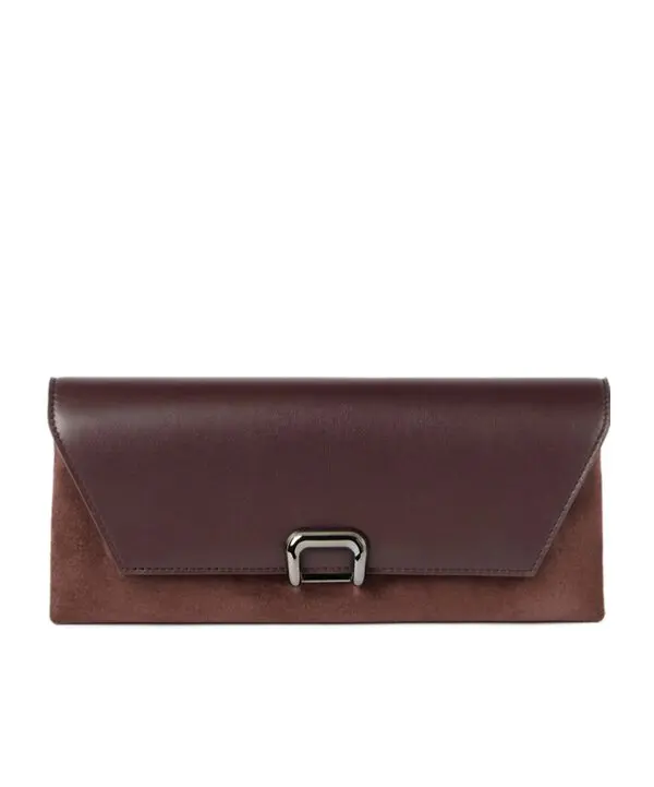 Brunello Cucinelli Sartorial Foldover Top Pouch