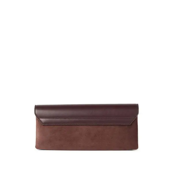 Brunello Cucinelli Sartorial Foldover Top Pouch