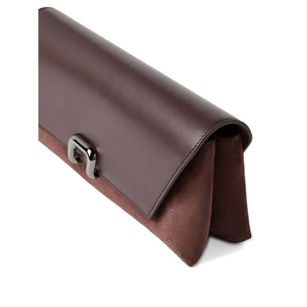Brunello Cucinelli Sartorial Foldover Top Pouch