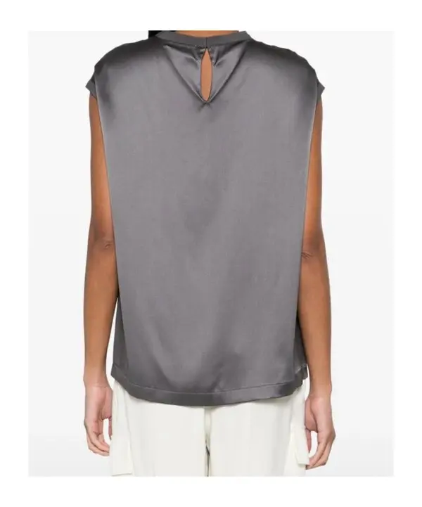 Brunello Cucinelli Monili Detail Blouse