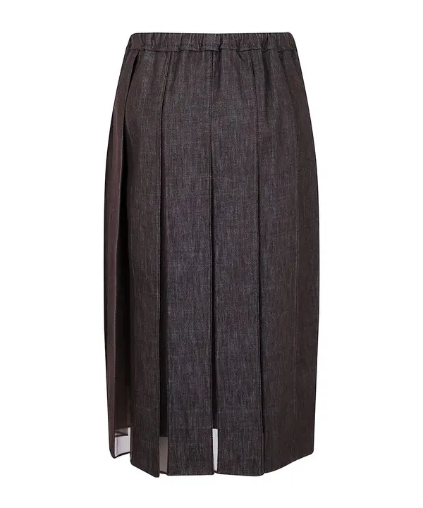 Brunello Cucinelli Midi Skirt