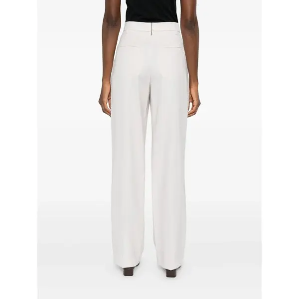 Brunello Cucinelli Pleated Straight Leg Pants