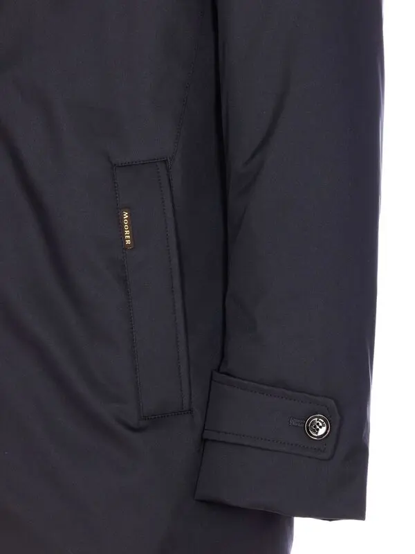 MOORER Quilted Down Jacket