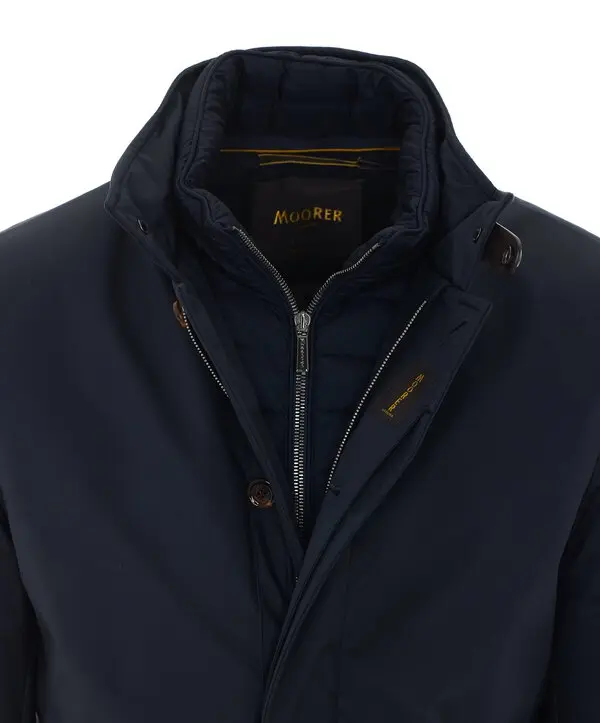 MOORER Quilted Down Jacket