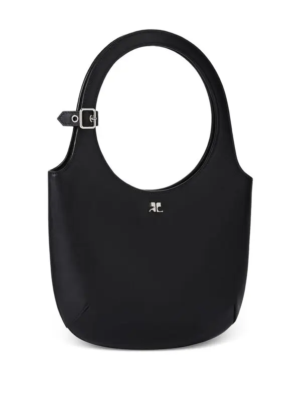 COURREGES Courrèges Holy Half-moon Logo Detailed Handbag