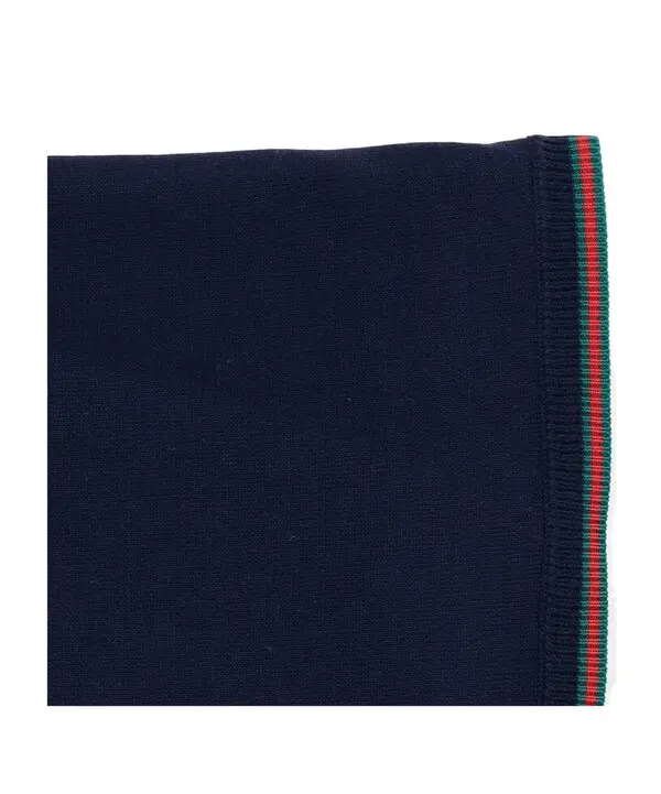 Gucci グッチ キッズ ウェブ ブランケット