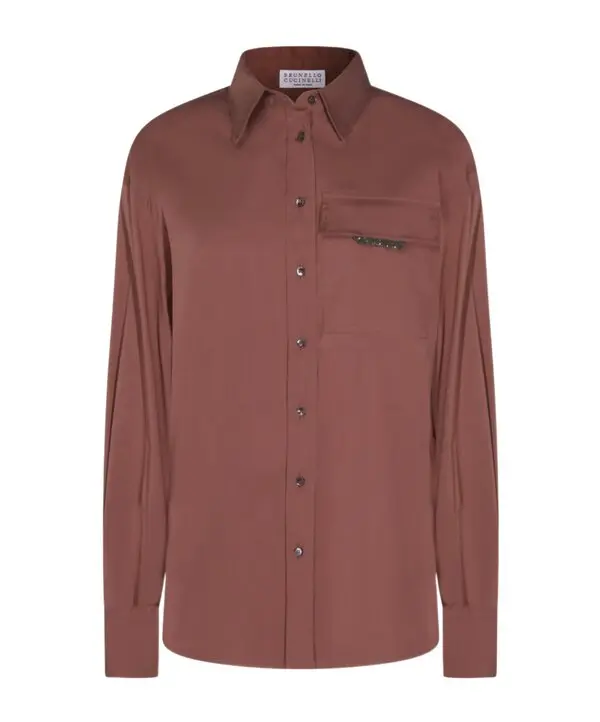 Brunello Cucinelli Button-up Long-sleeved Shirt