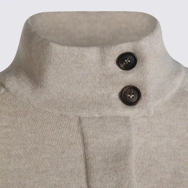 Brunello Cucinelli Monili Detailed High-neck Jacket