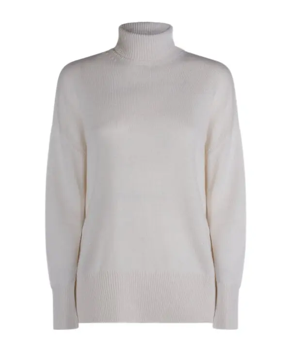 Brunello Cucinelli Turtleneck Sequin Embellished Knitted Jumper