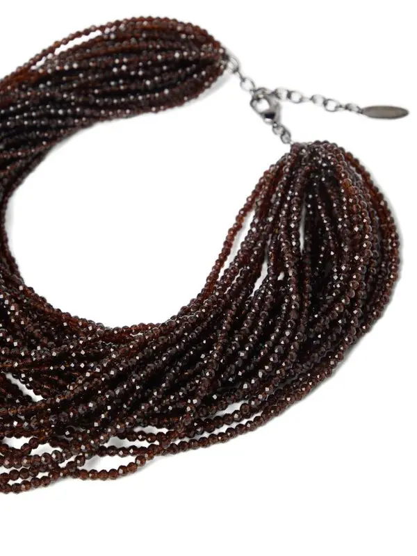 Brunello Cucinelli Beaded Choker Necklace