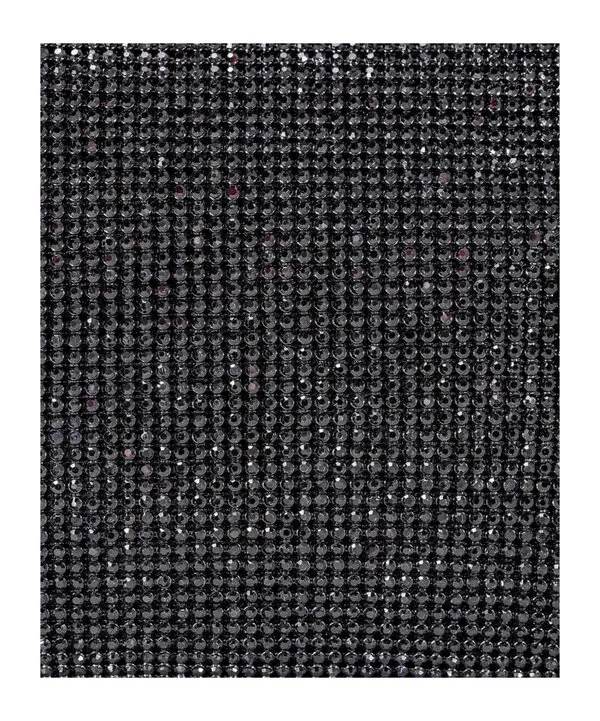 Benedetta Bruzziches Crystal-embellished Mesh Clutch Bag