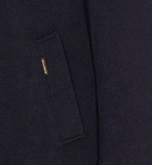 MOORER Single Breasted Padded Coat
