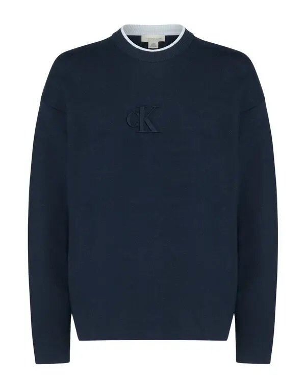 Calvin Klein Sweater Size Viscose, Polyamide, Polyester, Elastane