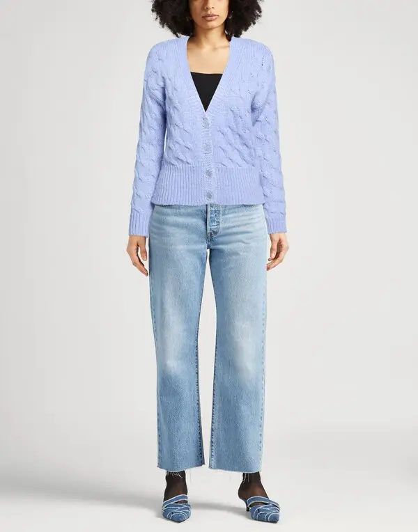 MANILA GRACE Alpaca Wool Blend Cardigan