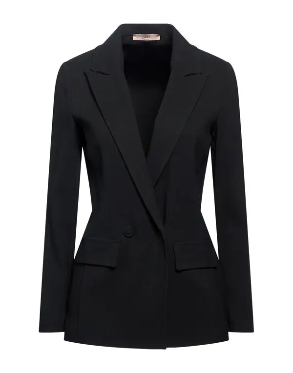CARLA G. Blazer Size Acetate, Viscose, Elastane