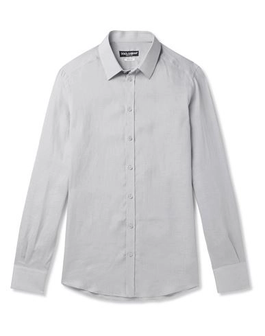 Dolce & Gabbana Shirt Size Linen - Grey