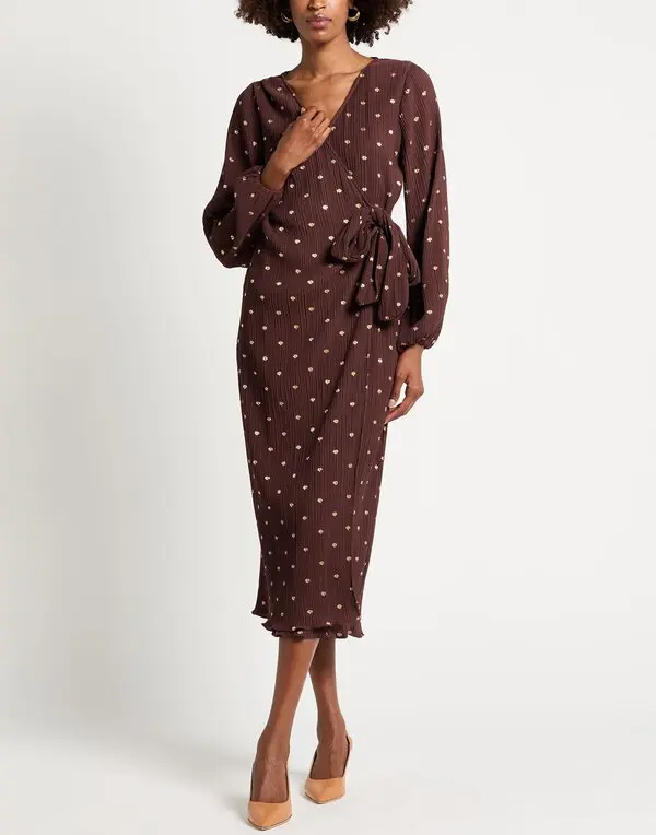 NEVER FULLY DRESSED Midi Dress Size Polyester, Elastane
