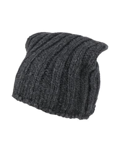 ARAGONA Baby Alpaca Wool, Merino Wool, And Polyamide Knitted Hat - Charcoal