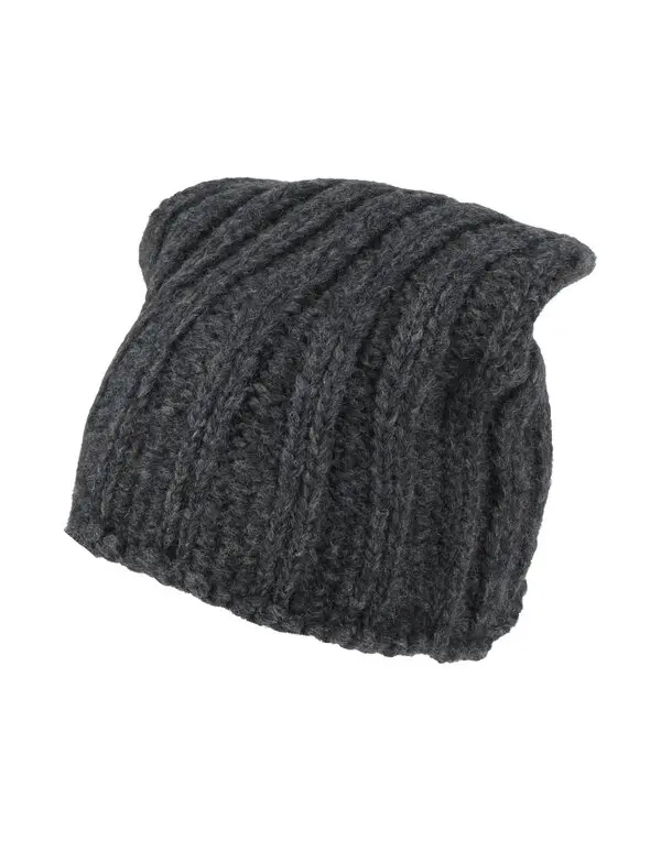 ARAGONA Hat Camel Size Baby Alpaca Wool, Merino Wool, Polyamide - Grey