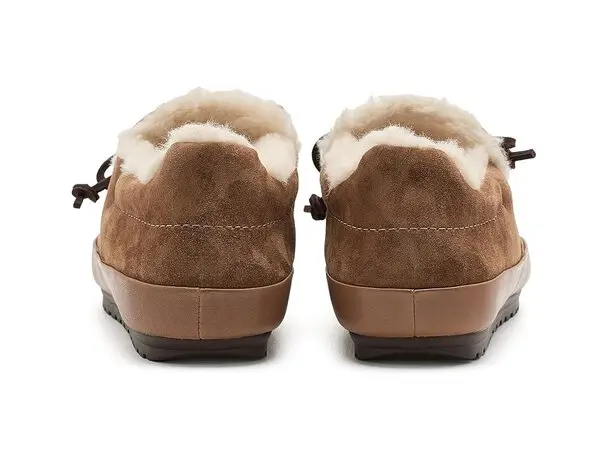 UGG Quill Slip-on Dress Flat Shoes Chestnut