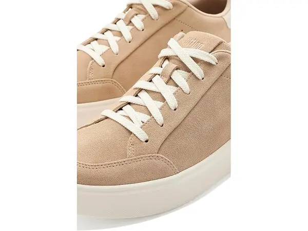 Fitflop Rtg Suede Snake Lace-up Trainers Shoes Hazelnut