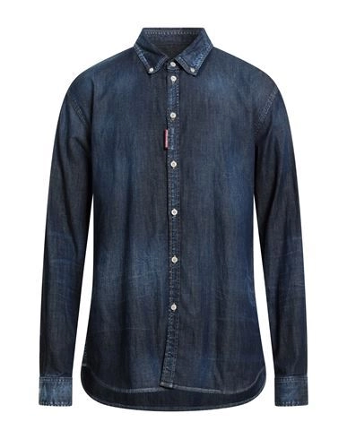 Dsquared2 Denim Shirt Size Cotton, Elastane