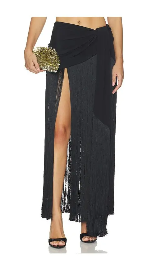 Cult Gaia Saman Skirt - Black