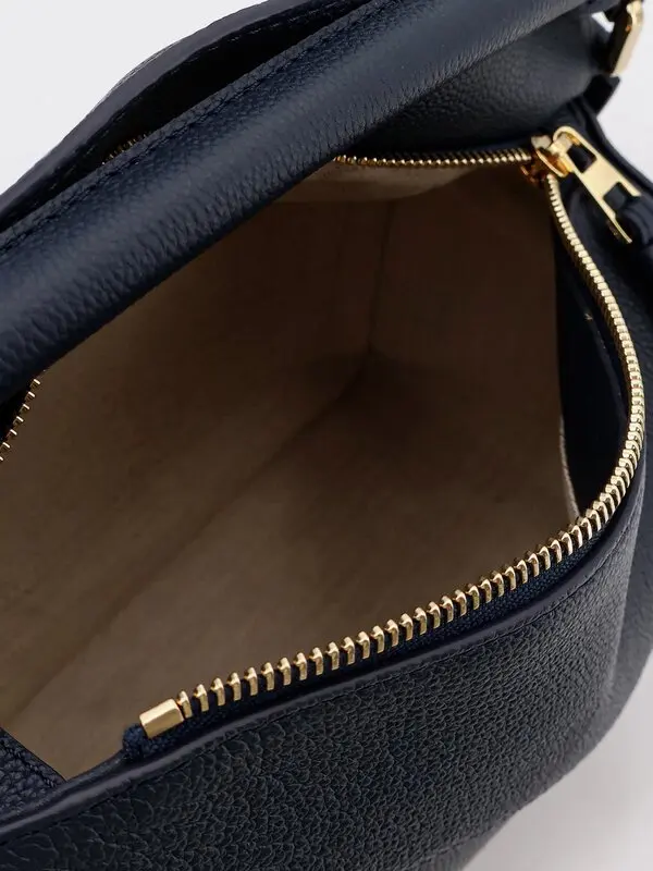 Loewe Puzzle Edge Small Leather Handbag - Blue