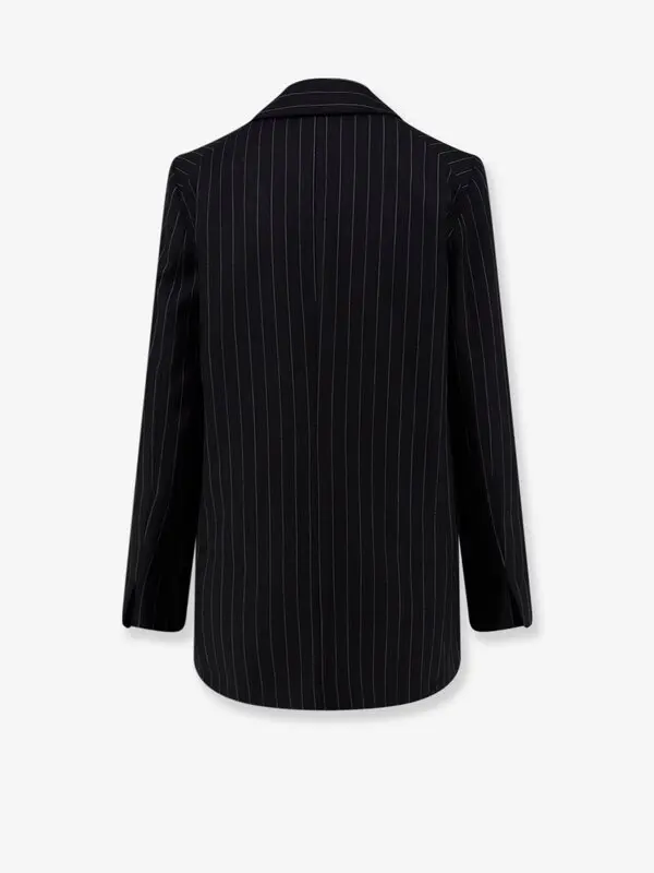 SEMICOUTURE Singlebreasted Virgin Wool Blend Blazer