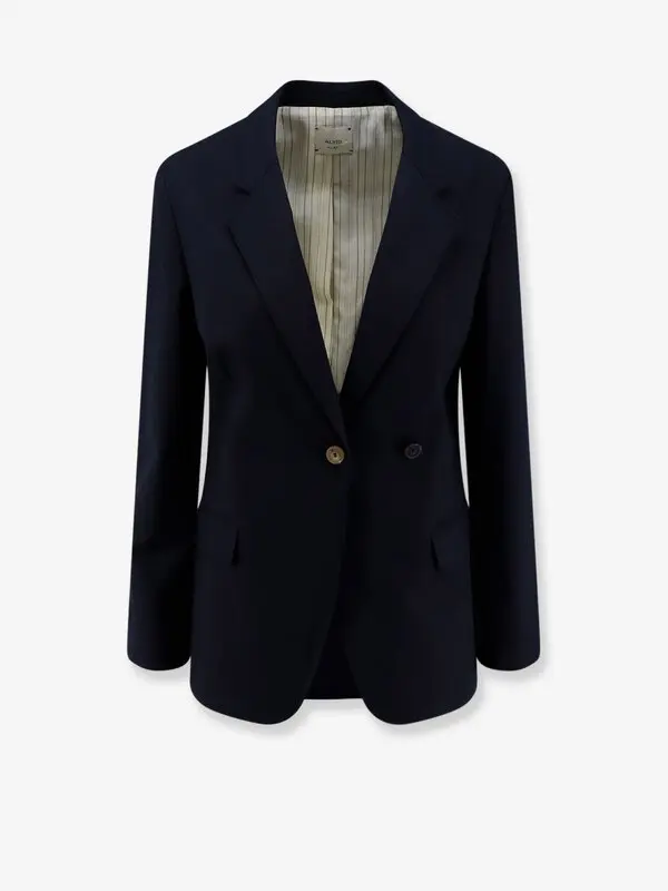 ALYSI Sartorial Virgin Wool Blend Blazer