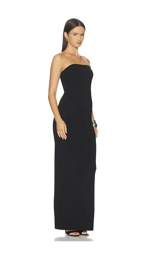 Norma Kamali Strapless Long Dress