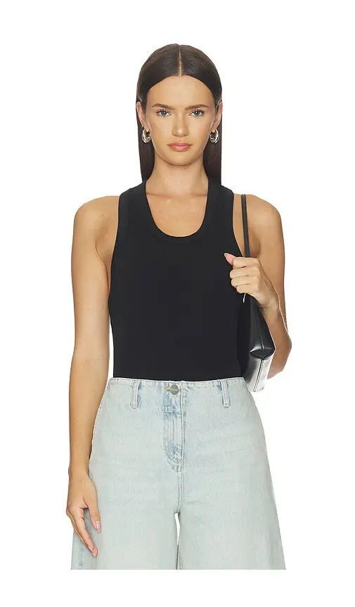 ARTLESS Elin Top Shirttail Hem Racerback