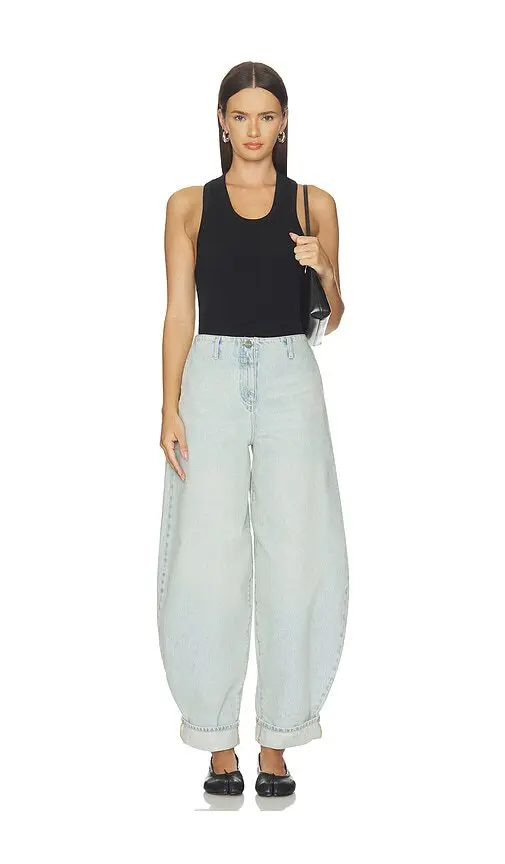 ARTLESS Elin Top Shirttail Hem Racerback