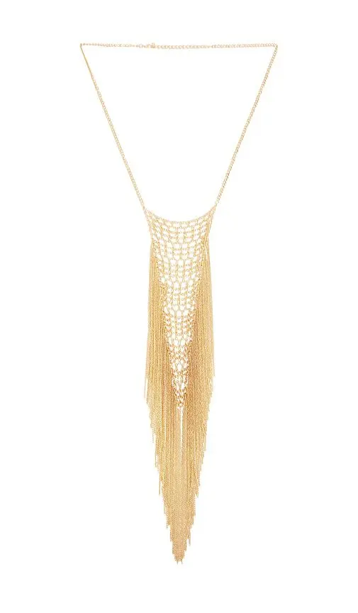 8 Other Reasons Statement Necklace In Metallic