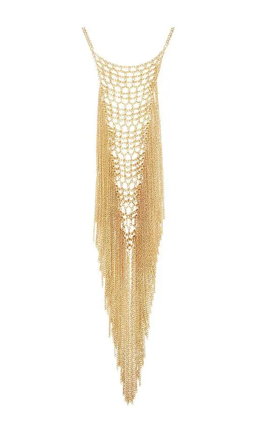 8 Other Reasons Statement Necklace In Metallic