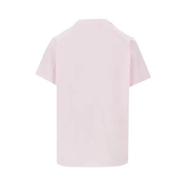 GANNI Crab" Print Organic Cotton Jersey T-shirt - Pink