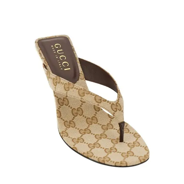 Gucci Original Gg 'vittoria' Thong Mules