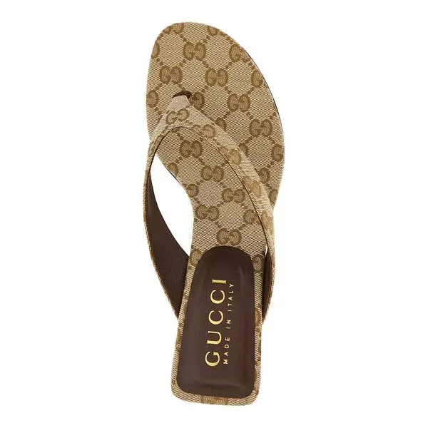 Gucci Original Gg Vittoria Thong Mules